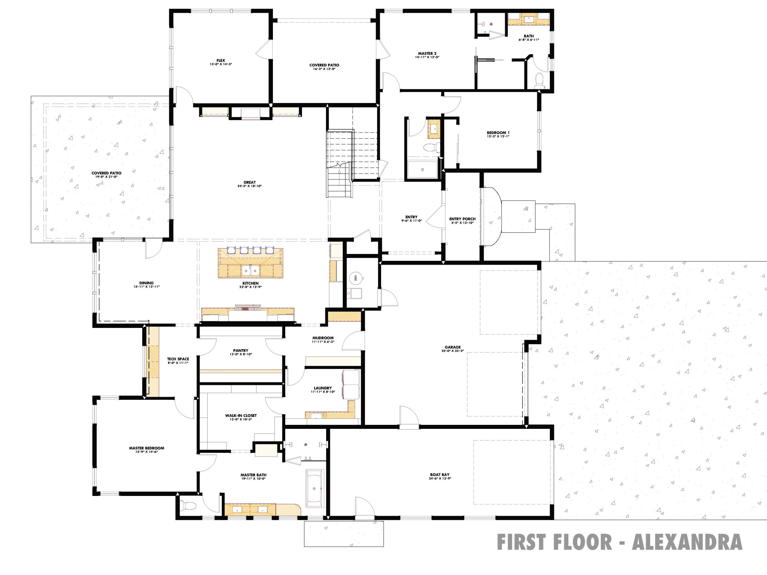 Pages from ALEXANDRA FLOORPLAN AND RENDER_Page_1 | Asbury Homes – Boise ...