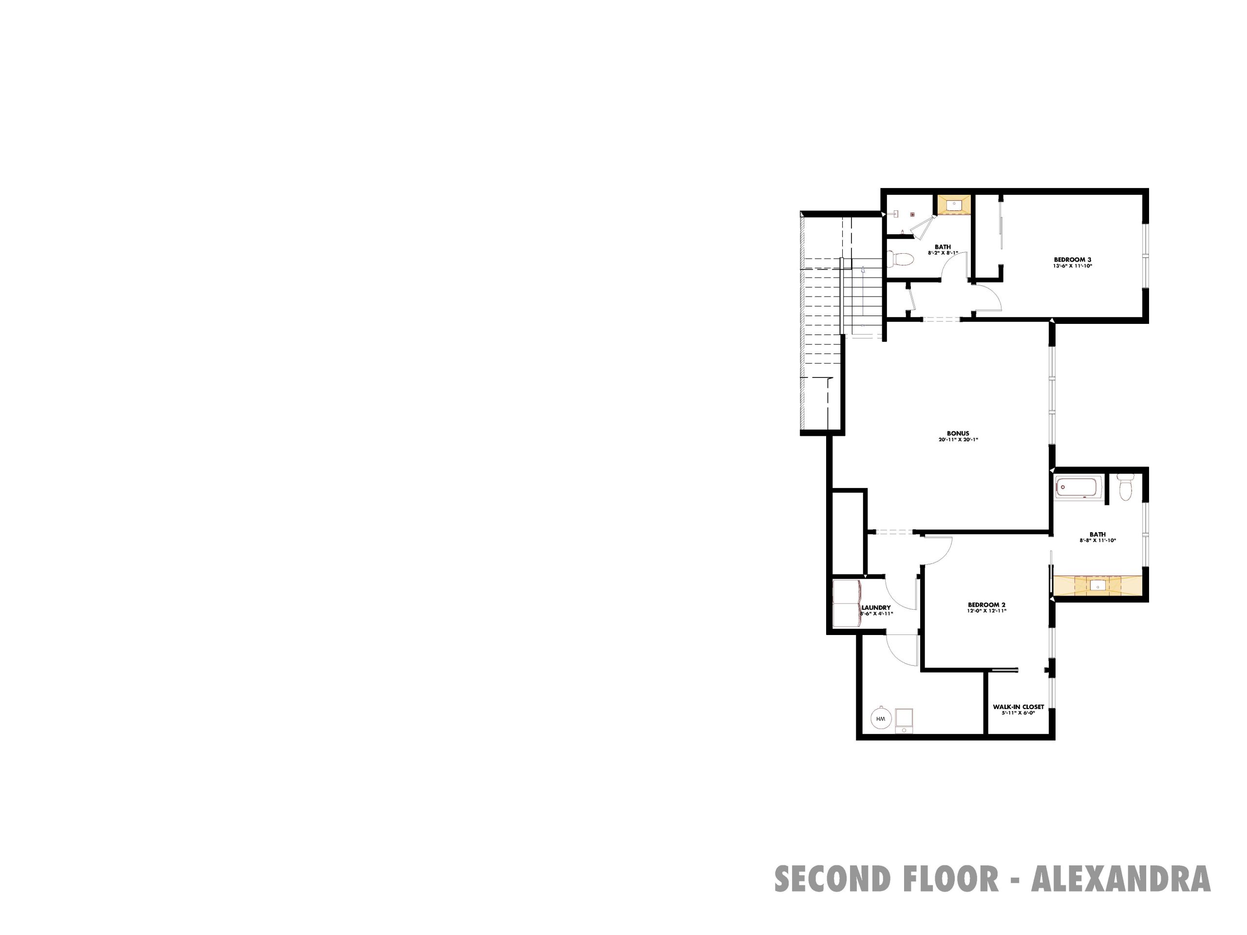 Pages from ALEXANDRA FLOORPLAN AND RENDER_Page_2 | Asbury Homes – Boise ...